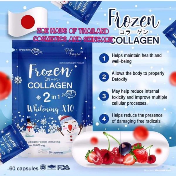 Frozen Collagen Thailand- 60 capsules - Skin Care Essentials